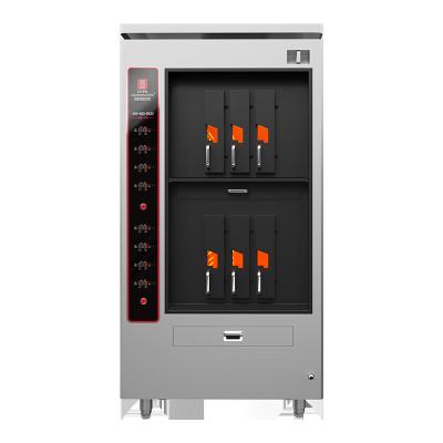 China Commercial Electric Fish Grill Machine Double-layer 6 Compartments for sale