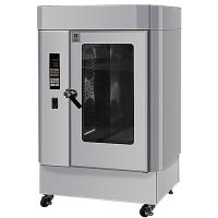 China Hot-wind Chicken Grill Machine with Glass Door 17KW 350kg for sale