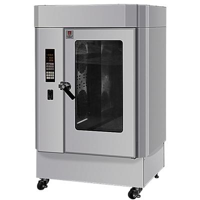 China Hot-wind Chicken Grill Machine with Glass Door 17KW 350kg for sale