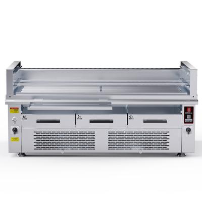 China Commercial Smokeless BBQ Grill 15KW High-Temperature for sale