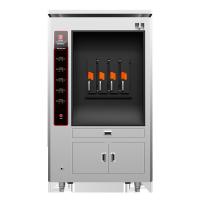 China Commercial Electric Fish Grill Machine 6 Compartments 380KG for sale