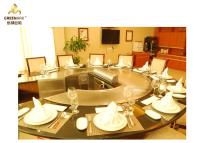 China 12 Seat Induction / Electric Hibachi Grill Table  High Efficiency With Air Extractor for sale