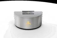 China Custom Electric Teppanyaki Grill Table with Optional Fume Purifier for sale