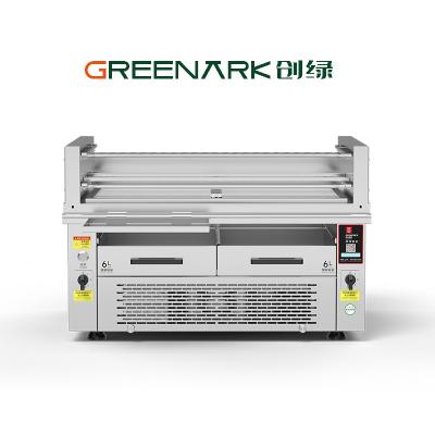 China 800°C Commercial BBQ Grill with Dual-Zone Searing for sale