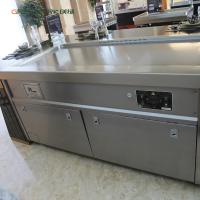 China Teppanyaki Grill Table 20mm Steel Top with CE ISO Certification from China Factory for sale