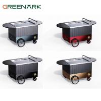 China 5KW Mobile Teppanyaki Grill 220V/380V for Restaurants 1640x910mm for sale