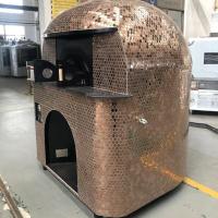 China Wood Fired Pizza Oven 1400x2100mm with Lava Rock Base for sale