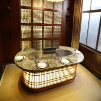 China Commercial Teppanyaki Grill Table 2200x860x800mm with 8000W Power for sale