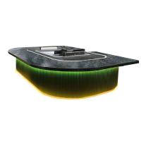 China Custom Teppanyaki Grill Table 8000W Electric or Gas for sale