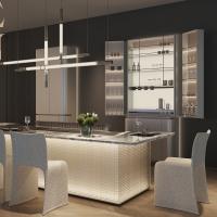 China Tailor-Made Teppanyaki Grill Table with Free Design Consultation and Advanced Ventilation Technology for sale