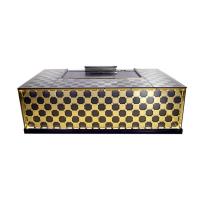 China 1.6m 8KW Gas Teppanyaki Grill Table with 8 Seats and Lower Exhaust for Commercial Use for sale