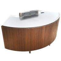 China Commercial Fan Shape Teppanyaki Grill Table with 220-240 V 380 V 8000w Power for Restaurant & Hotel for sale