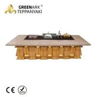 China 3 in 1 Multifunctional Commercial Teppanyaki Grill Table for Food Plaza and Outdoor Dining for sale
