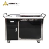 China Top Sale 400*420mm Heating Area Gas Mobile Teppanyaki  Equipment for sale