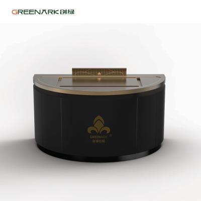 China Professional 8000w Copper Teppanyaki Grill with 16mm Thick High-Grade Copper and 95% Fume Extraction for sale