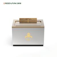 China Premium 16mm Thick High-Grade Copper Teppanyaki Grill with 8000w Power and 95% Fume Extraction Rate for sale