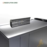 China Custom 20mm Thick Food-Grade Alloy Steel Teppanyaki Grill Table with 8000W Power and Triple Airflow System for sale