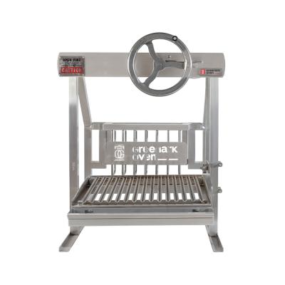 China Commercial Charcoal Grill Spanish Iron BBQ Grill with 304 Stainless Steel Multifunctional Design and 300-600°C Cooking Temperature for sale