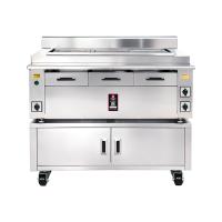 China Commercial Electric BBQ Grill 800°C High Heat 3-Zone Cooking for sale