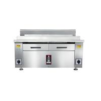 China 800°C Commercial BBQ Grill with Dual-Zone Searing for sale