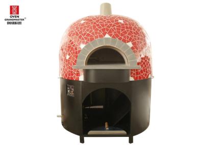 China Outdoor Neapolitan Flavor Italian Pizza Oven Gas Heating Locking Moisture for sale