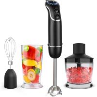 China Powerful Hand Held Stick Mixer Chopper And Hand Blender with Turbo Button for sale