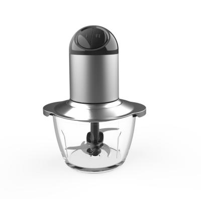 China 400W Multi Function Electric Food Chopper Kitchen Chopper Food Slicer Glass Bowl for sale