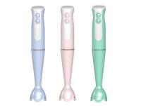 China Plastic Stick Hand Blender 400W Variable Speeds With Two Buttons for sale