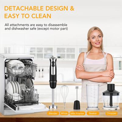 China Home Immersion Stick Blender 5 IN 1 Variable Speed Hand Blender for sale
