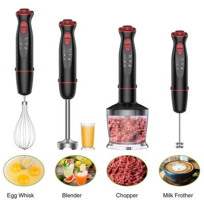 China Powerful Portable Hand Blender Black 120V - 240V With 12 Adjustable Speed Settings for sale