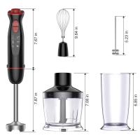 China Smart Stick Variable Speed Hand Blender 5 In 1 Color Customized for sale