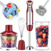 China 5 in 1 smart stick 9 speeds 500 watts kitchen blender hand held for smoothie, baby food and sauces for sale