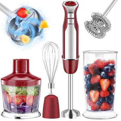 China 5 in 1 smart stick 9 speeds 500 watts kitchen blender hand held for smoothie, baby food and sauces for sale