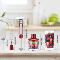 China 5-In-1 500W Portable Handheld Blender Stick BPA Free With 5 Accessories for sale