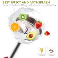China 5-In-1 500W Portable Handheld Blender Stick BPA Free With 5 Accessories for sale