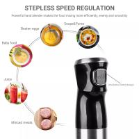 China Powerful 1000W Stick Hand Blender 3 In 1 With 80% Sharper Blades for sale