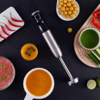 China Powerful 1000W Stick Hand Blender 3 In 1 With 80% Sharper Blades for sale