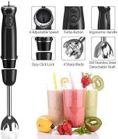 China Household Variable Speed Stick Blender , Powerful Hand Blender With Whisk for sale