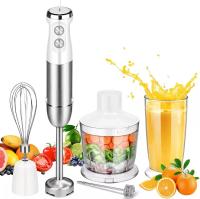 China Smart Stick Blender 2 Speed Immersion Blender With Chopper / Whisk for sale