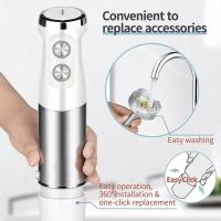 China Smart Stick Blender 2 Speed Immersion Blender With Chopper / Whisk for sale