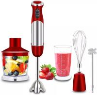 China 5 In 1 Immersion Hand Blender Emulsifier With Whisk / Chopper for sale