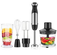 China Heavy Duty Stick Hand Blender 800W 12 Speed Copper Motor With Chopper / Whisk for sale
