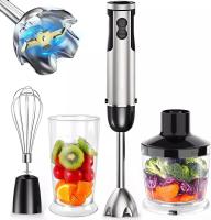 China 800 Watt 5 In 1 Immersion Hand Blender 12 Speed Turbo Mode for sale