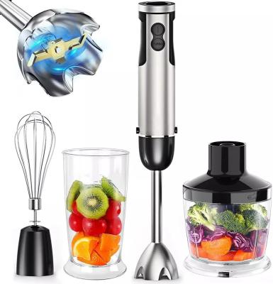 China 800 Watt 5 In 1 Immersion Hand Blender 12 Speed Turbo Mode for sale