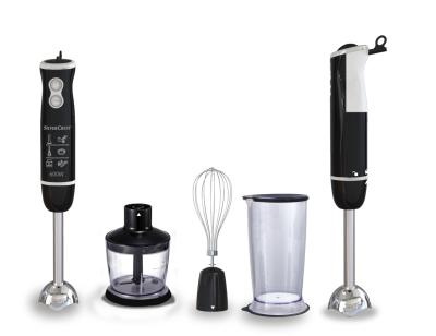 China OEM Kitchen Stick Blender , 600w Hand Blender With 6 Speeds Turbo Setting for sale