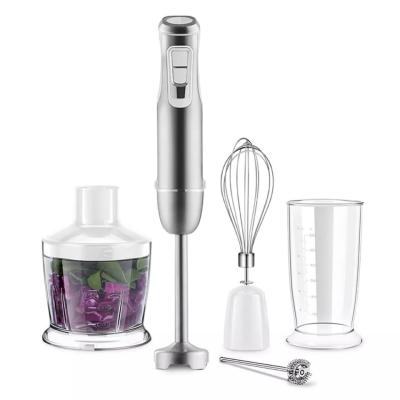China 800 Watt 4 In 1 Immersion Blender Set , Electric Chopper Mixer Blender for sale