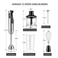 China Im4 Blade Stick Mixer , Electric Hand Blender 800W For Kitchen for sale