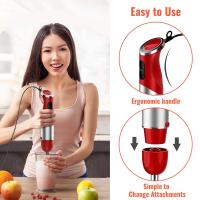 China Kitchen Handheld Soup Blender 4-In-1 Ergonomic Design With Variable Speeds for sale