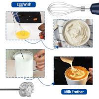 China 5 In 1 Portable Hand Blender , Immersion Hand Blender Set With Titanium Steel Blade for sale