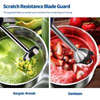 China 5 In 1 Portable Hand Blender , Immersion Hand Blender Set With Titanium Steel Blade for sale